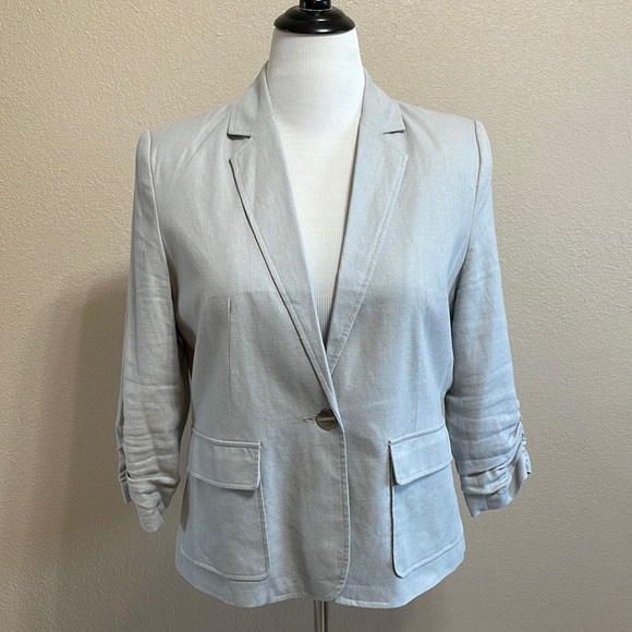 Jules & Leopold | Jackets & Coats | Jules Leopold Linen Mix Blazer ...